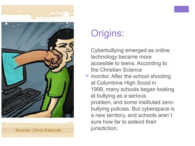 cyberbullying/social networks conversation | PPT