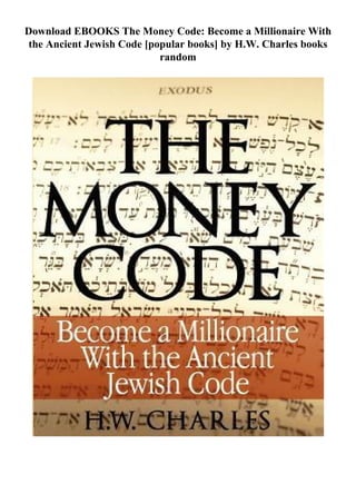 (P.D.F. FILE) The Money Code: Become a Millionaire With the Ancient ...