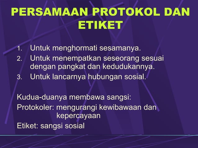 P D Keprotokolan & Tata Cara P A | PPT