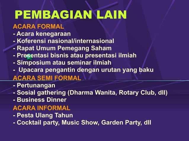 P D Keprotokolan & Tata Cara P A | PPT