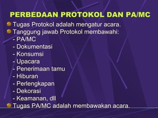 P D Keprotokolan & Tata Cara P A | PPT