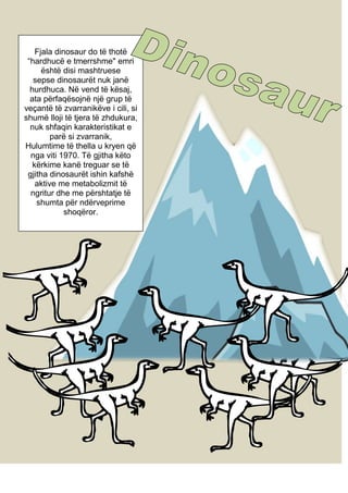 Dinosauret | DOCX