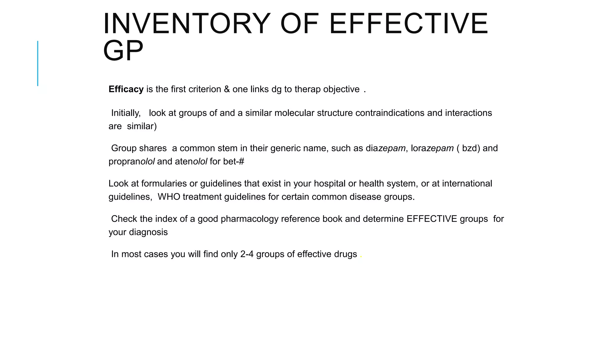 P drug concept | PPTX