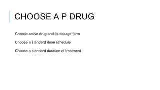 P drug concept | PPTX