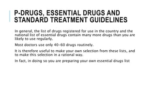 P drug concept | PPTX