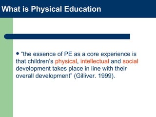 P E And Or Sport | PPT