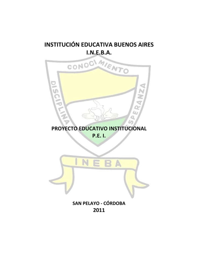 P.E.I. INEBA 2011 | PDF