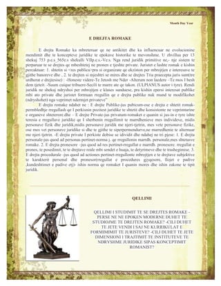 E drejta romake | DOCX