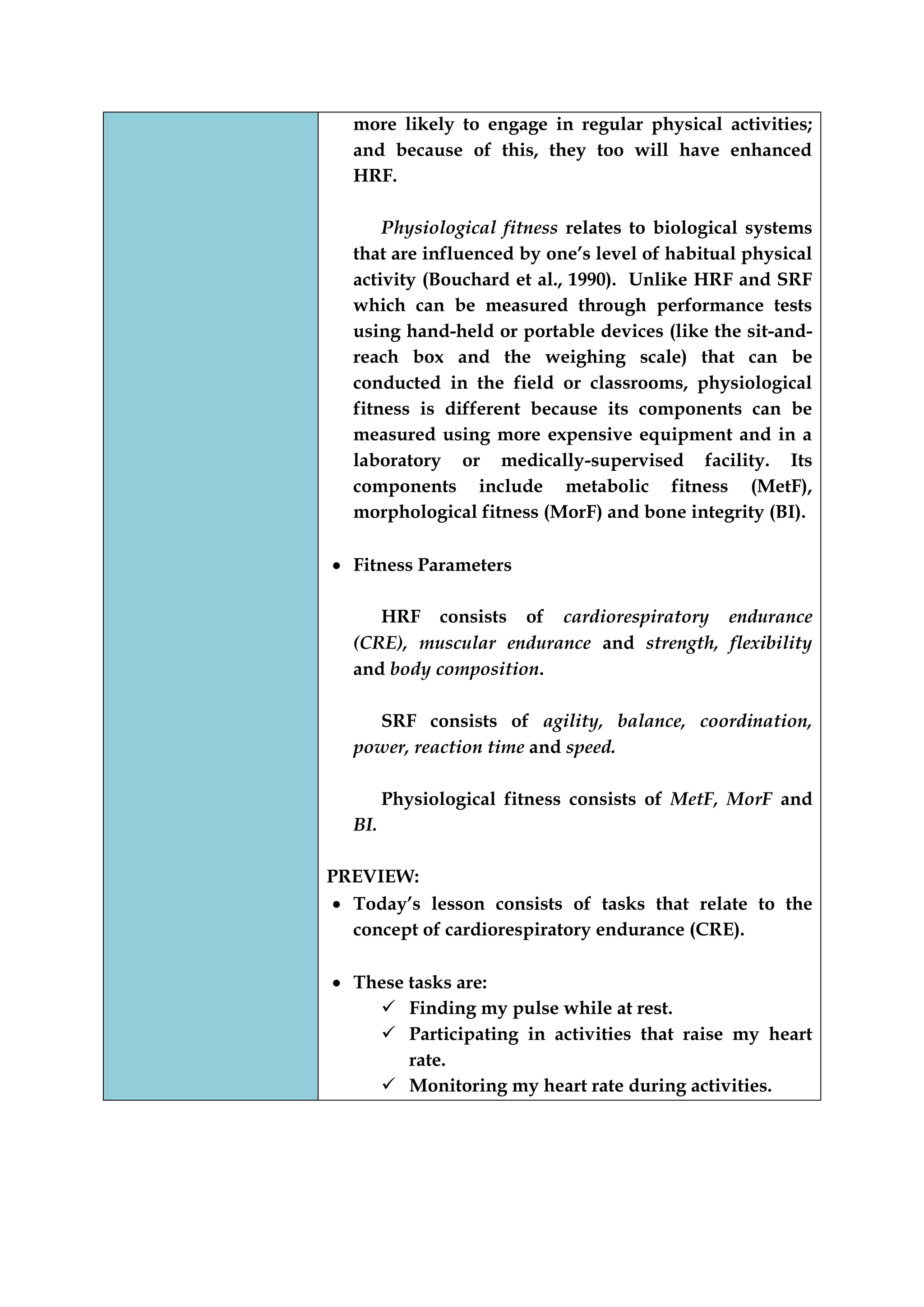 K to 12 - Grade 7 Physical Education | PDF