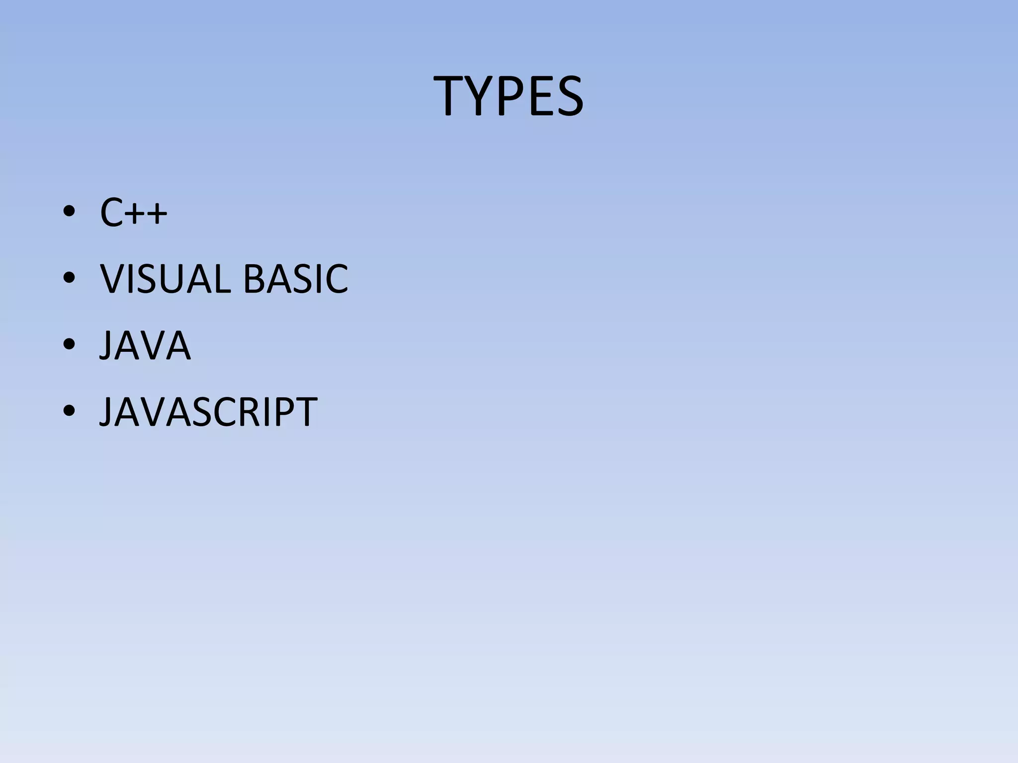 Computer Languages....ppt
