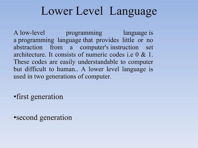 Computer Languages....ppt