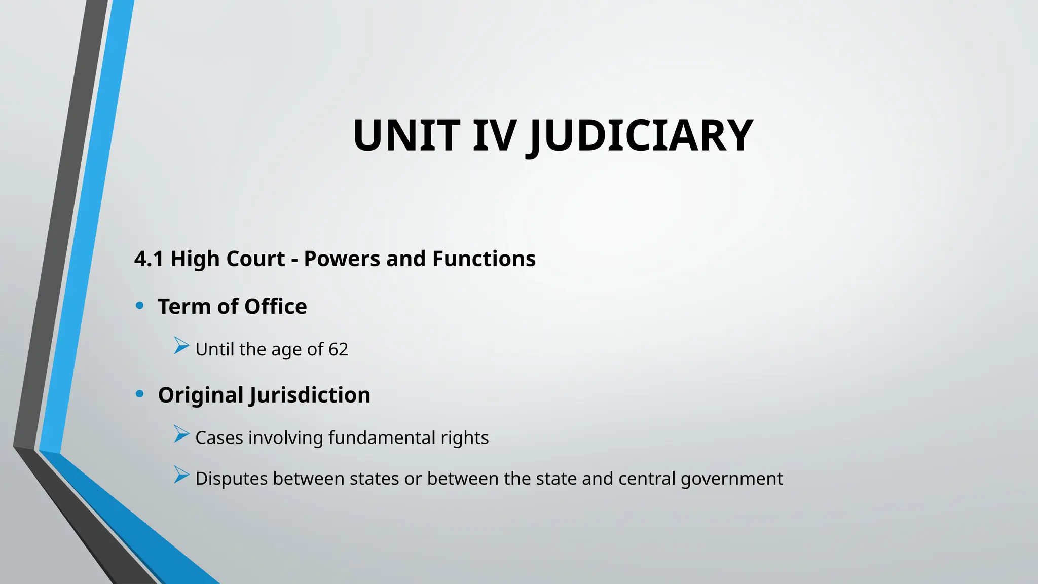 GOVERNMENT AND POLITICS OF MAHARASHTRA Paper - II UNIT-IV | PPT