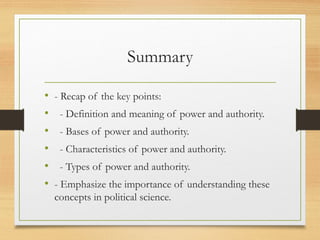 INTRODUCTION OF POLITICAL CONCEPTS Paper - I UNIT IV | PPTX