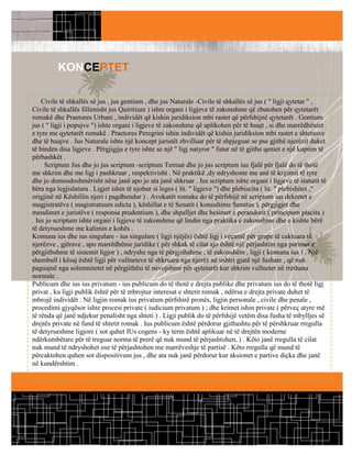 Konceptet e të drejtës romake | PDF