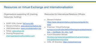 Virtual Exchange as Innovative Practice across Europe | PDF | Undergraduate Education | College ...