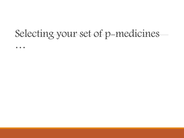 P medicine | PPTX | Lung and Respiratory Health | Diseases and Conditions