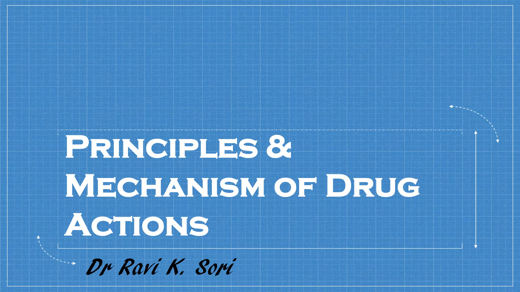 Principles & Mechanism of drug action | PPTX