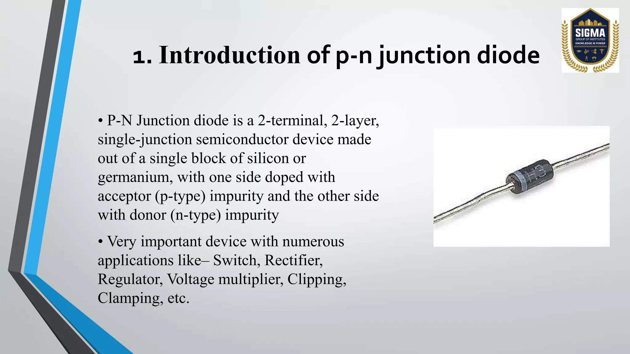 P n junction diode prabhakar | PPTX