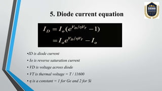 P n junction diode prabhakar | PPTX