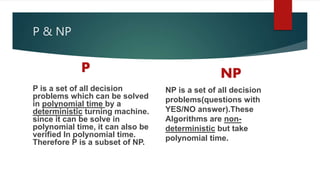P np & np completeness | PPTX