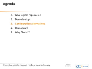 Dbvisit replicate: logical replication made easy | PDF | Databases | Computer Software and ...