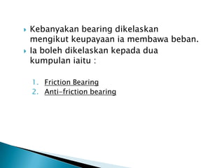P.p bearing | PPTX