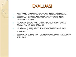 P.p.interaksi sosial | PPT