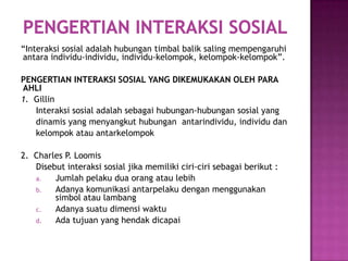 P.p.interaksi sosial | PPT