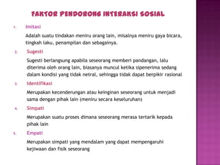 P.p.interaksi sosial | PPT