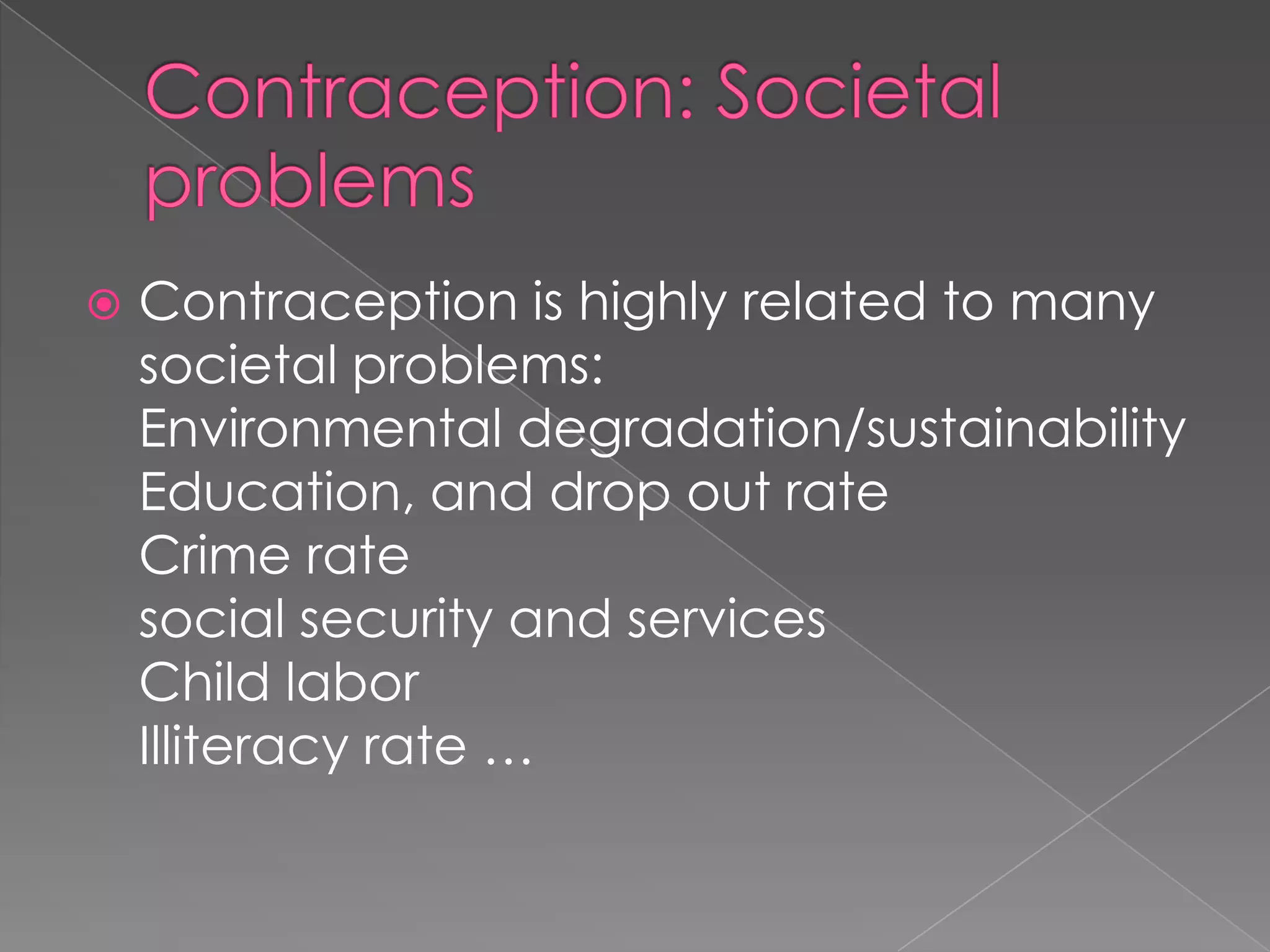 P.P.P. Contraception Lesson Plan | PPTX