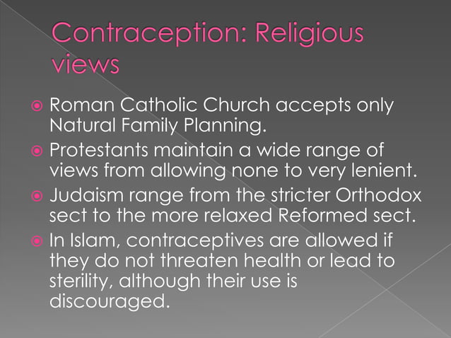 P.P.P. Contraception Lesson Plan | PPTX