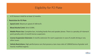 P-Plate Progression Transitioning from Learner to Provisional License ...