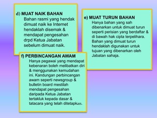 ETIKA PENGGUNAAN INTERNET | PPTX