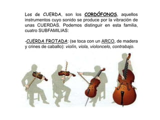 Instrumentos | PPT | Music | Entertainment