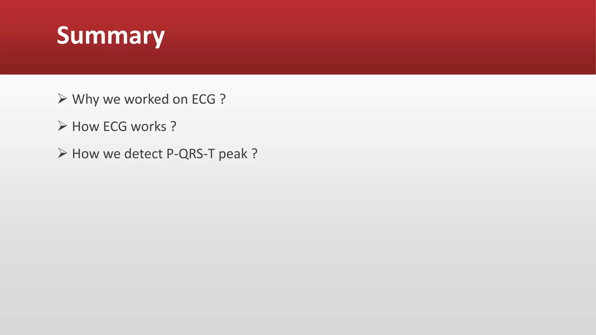 P Qrs T Peak Detection Of Ecg Signal By Matlab Pptx Heart And Cardiovascular Diseases