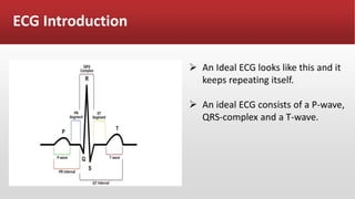 P-QRS-T peak detection of ECG signal by MATLAB | PPTX