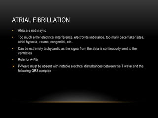 P wave axis and escape rhythms | PPTX