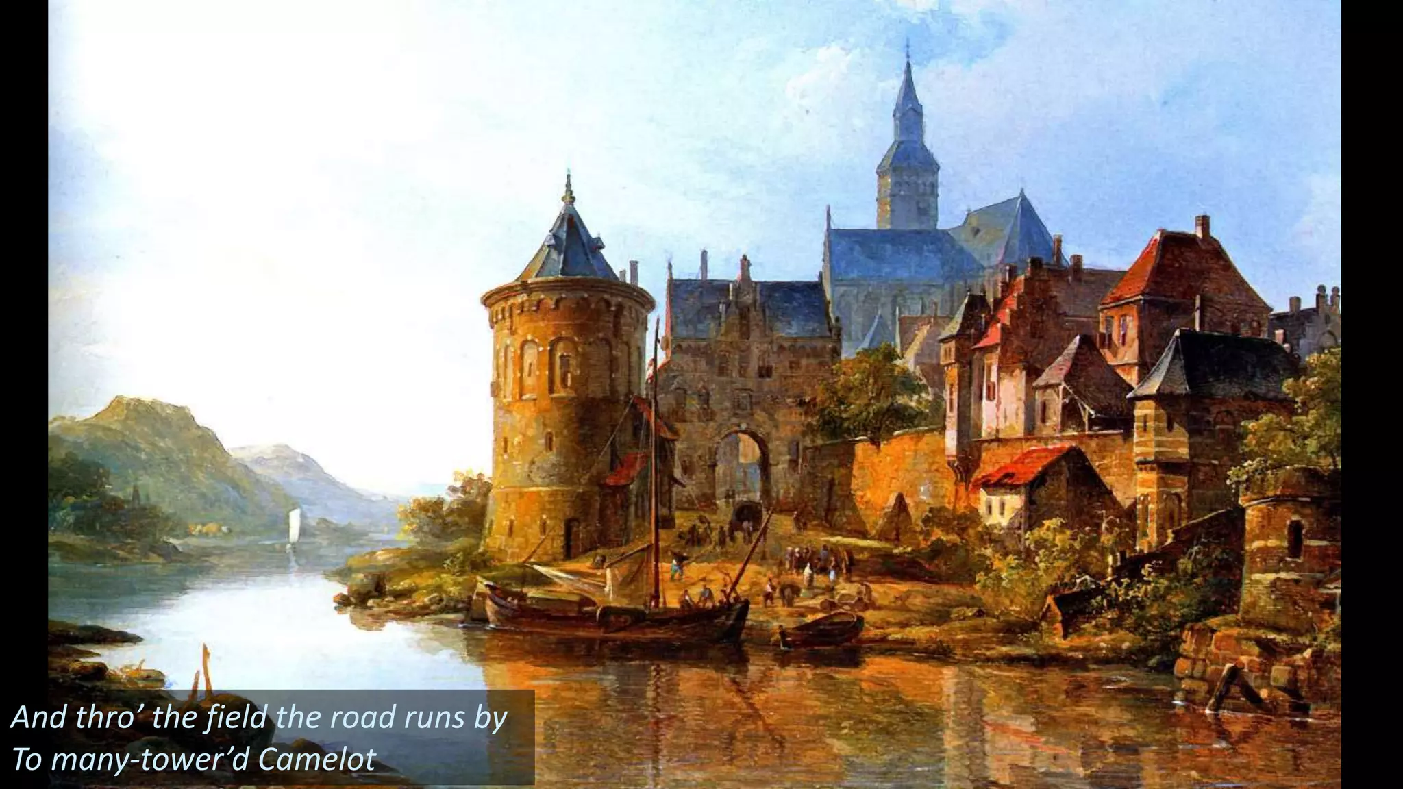 The Lady of Shalott - Tennyson & Mckennitt 1.0 | PPSX