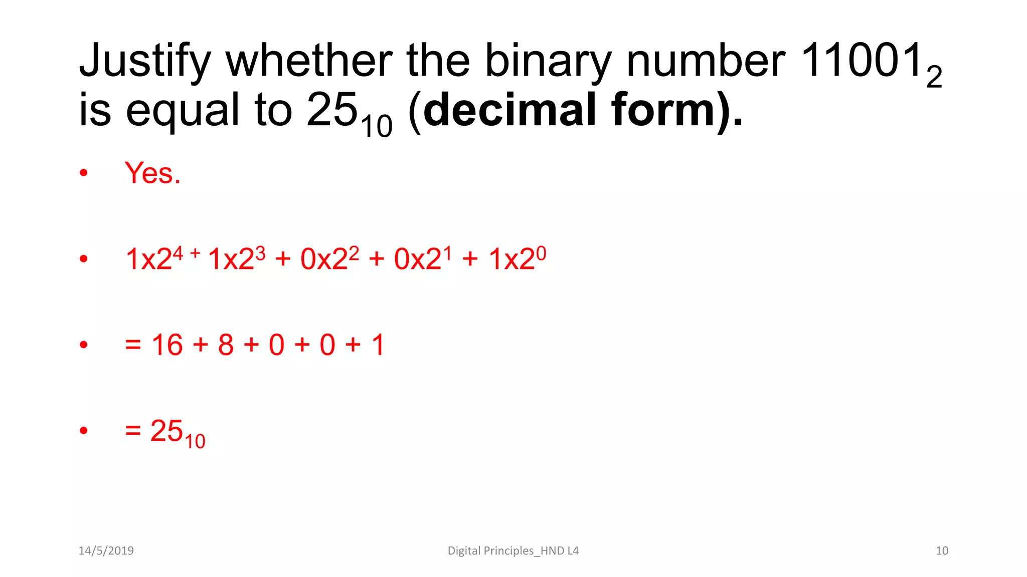Digital Principles-Number systems | PPTX