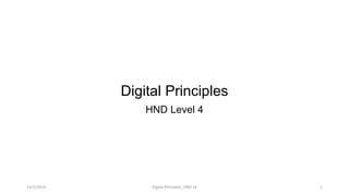 Digital Principles-Number systems | PPT