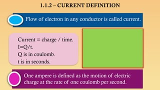 DC CIRCUITS AND THEOREMS & BASIC ELECTRICAL ELEMENTS.pptx