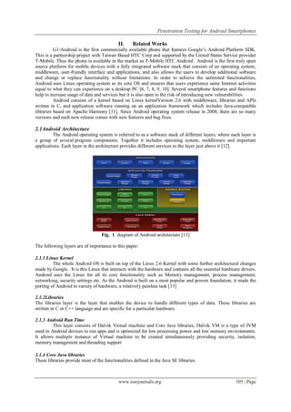 Penetration Testing for Android Smartphones | PDF | Operating Systems ...