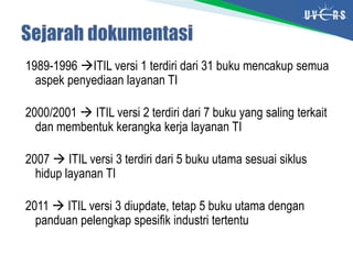pengenalan mata kuliah pengantar itil framework | PPTX