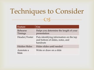 P01p2tips larrew crystal | PPTX