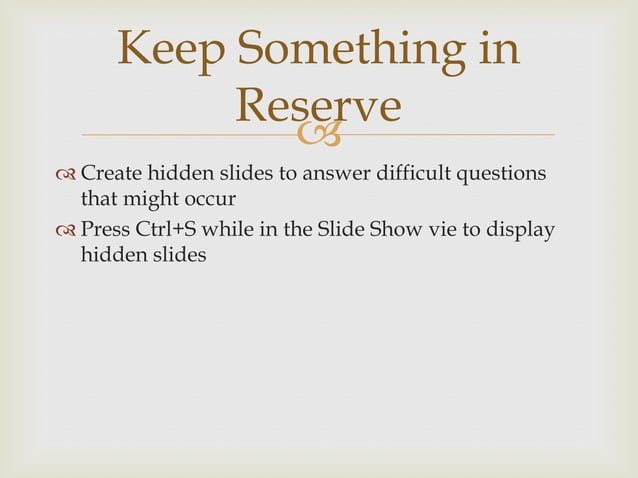 P01p2tips larrew crystal | PPTX