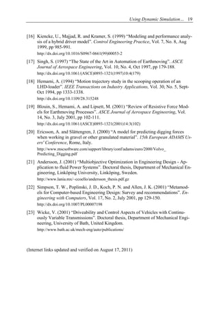 Using Dynamic Simulation in the Development of Construction Machinery | PDF