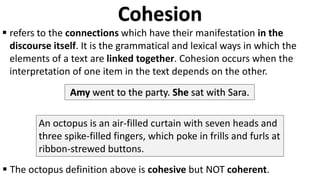 Discourse Connection in Discourse Analysis | PPT