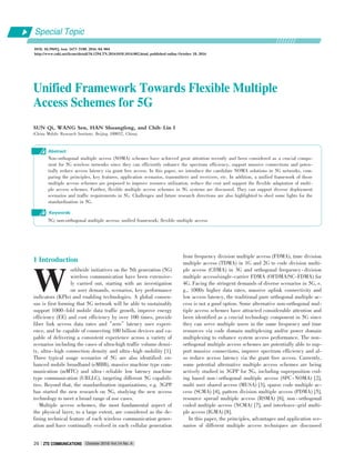 Multiple Access Techniques for 5G | PDF