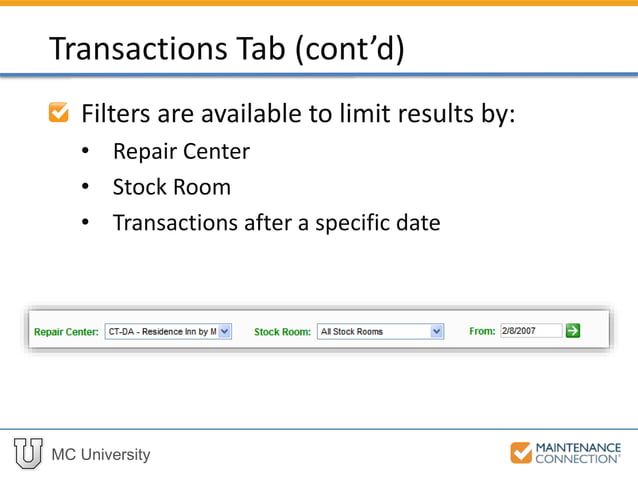 P03 - Inventory Management Tools (MCU) | PPTX