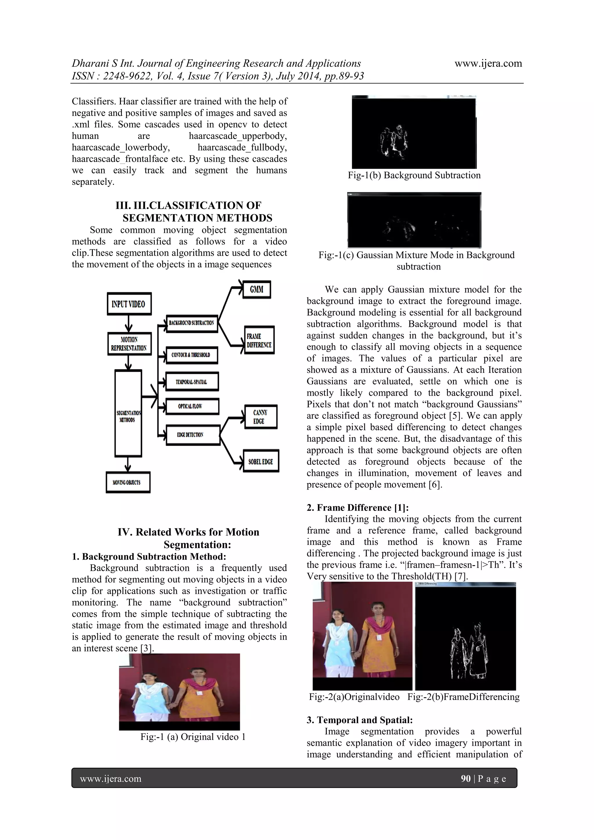 Human Segmentation Using Haar-Classifier | PDF